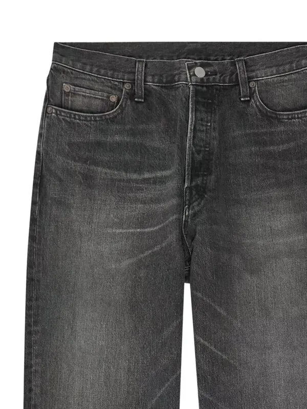 SSSTEIN Washed-effect Straight-leg Jeans