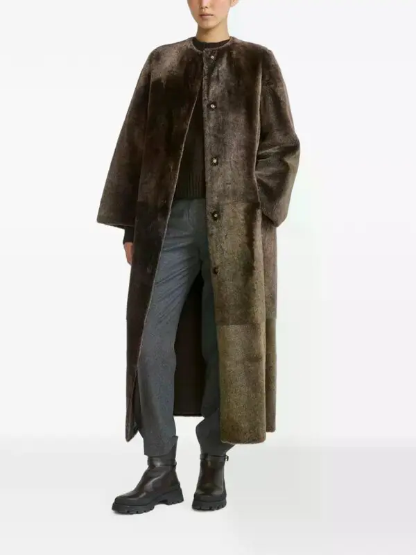 YVES SALOMON Reversible Shearling Coat