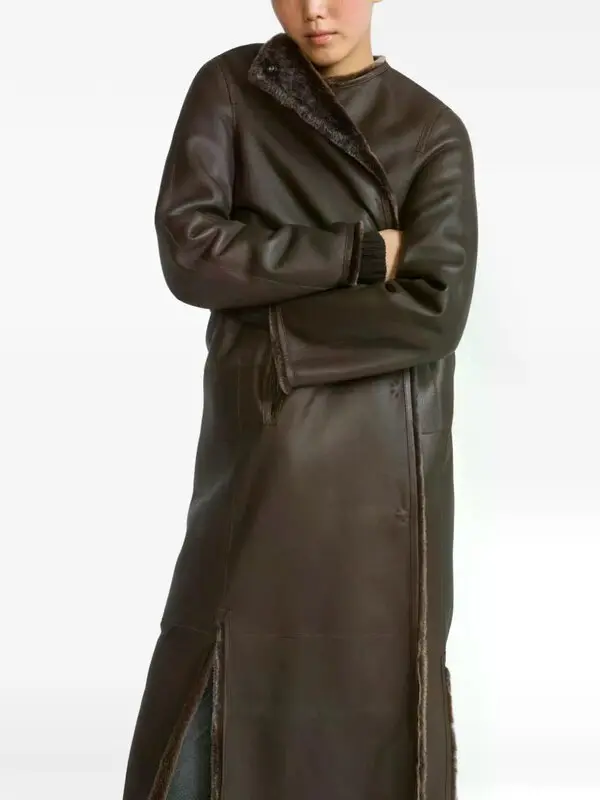 YVES SALOMON Reversible Shearling Coat