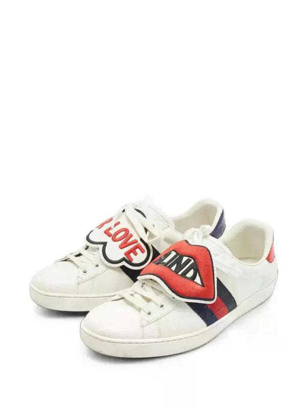 Gucci Ace Removable-patch Sneakers