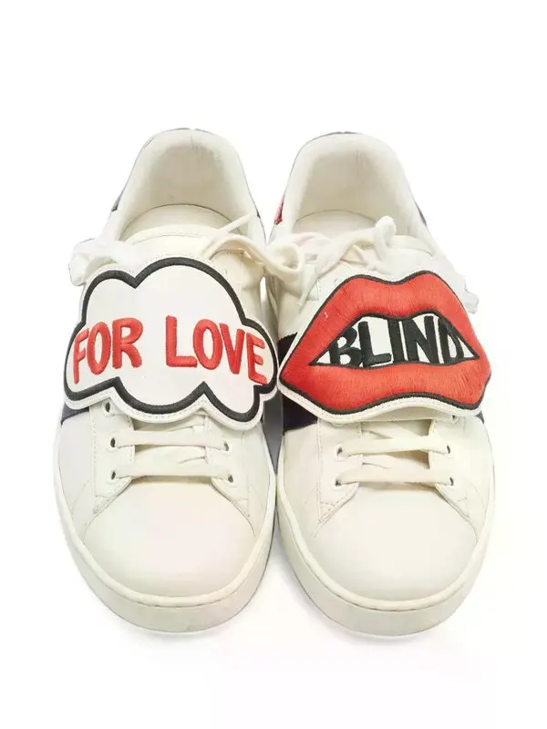 Gucci Ace Removable-patch Sneakers