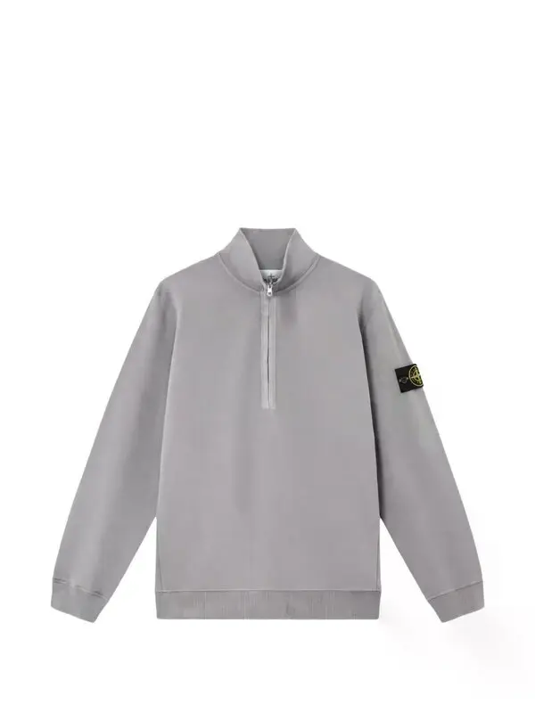 Stone Island 6100068 Brushed Organic-cotton Fleece Sweatshirt