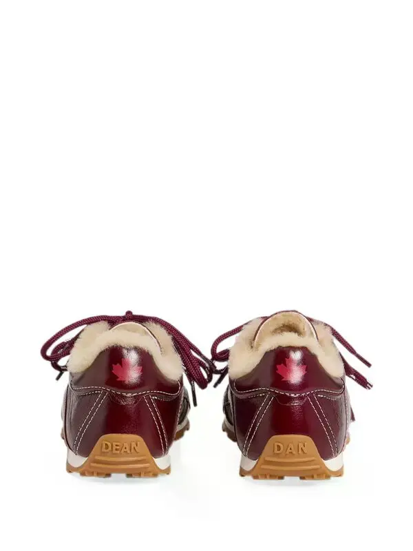 Dsquared2 Contrast-stitch Leather Sneakers