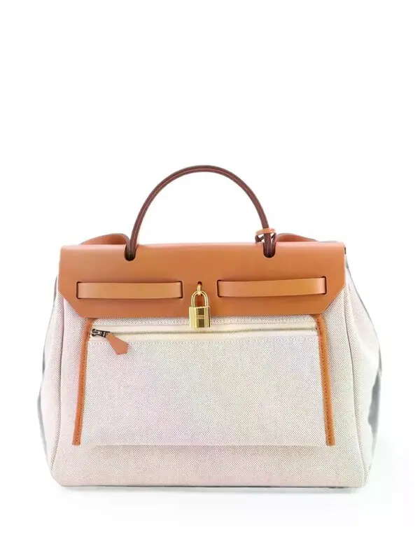 Hermès Herbag Zip Circuit 24 Vache Hunter And Leather 31 Satchel