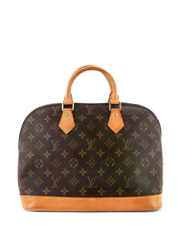 LOUIS VUITTON Monogram Canvas Alma Pm Satchel