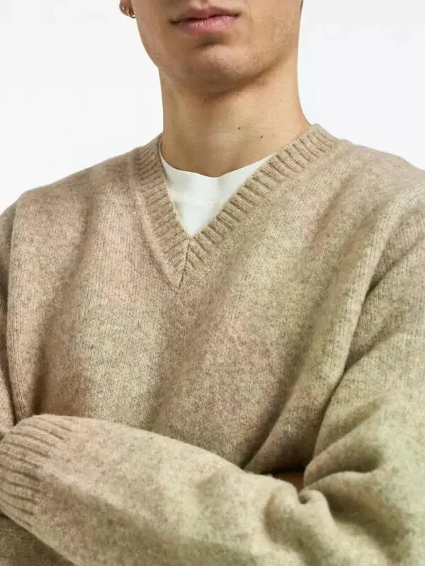 LES DEUX V-neck Long-sleeve Sweater