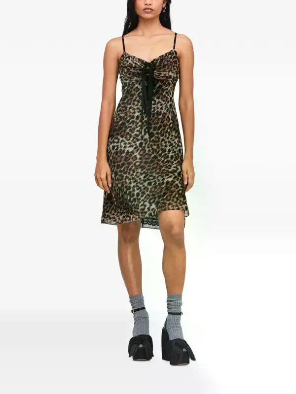 Marc Jacobs Leopard-print Slip Dress