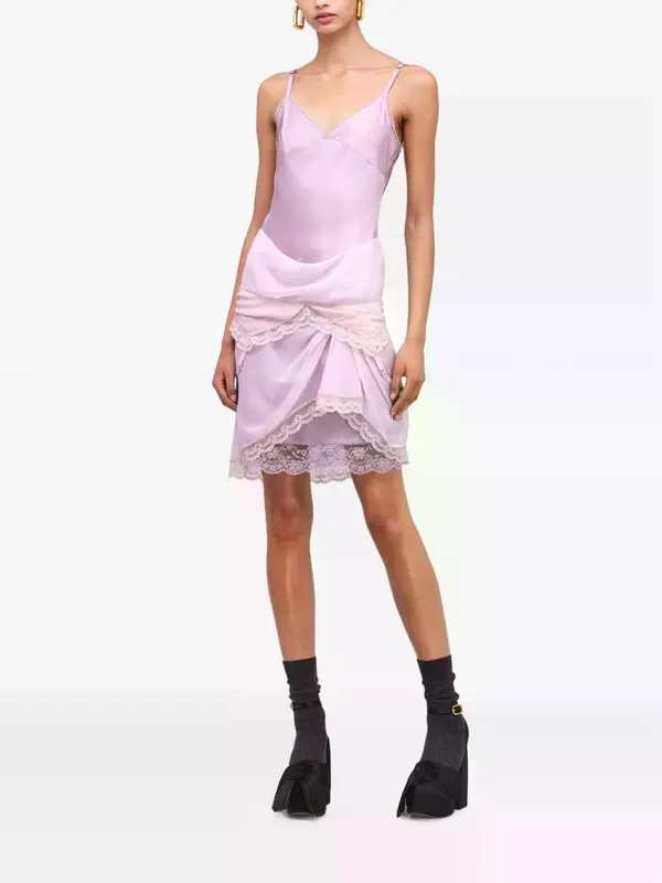 Marc Jacobs Layered Satin Slip Dress
