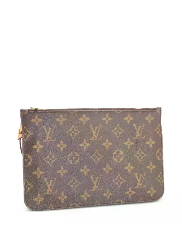LOUIS VUITTON Monogram Canvas Neverfull Pochette Large Pouch