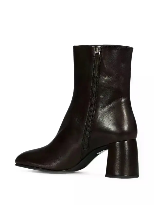 POEVE Thea Square-toe Block-heel Boots