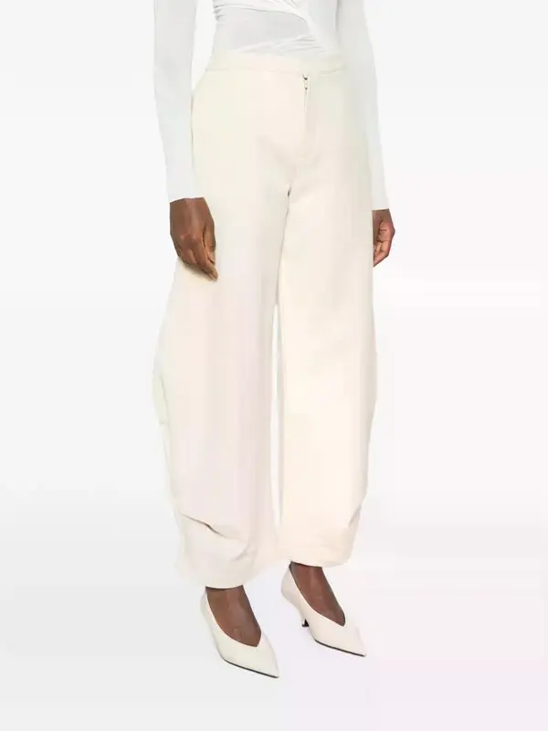 Source Unknown Ebbe Balloon-leg Trousers - Neutrals