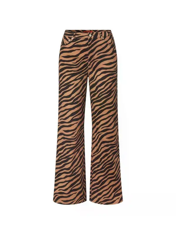 SIMONMILLER Rumie Tiger-print Jeans