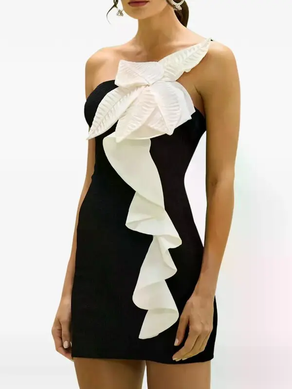 PatBO Tarsila Ruffled Mini Dress