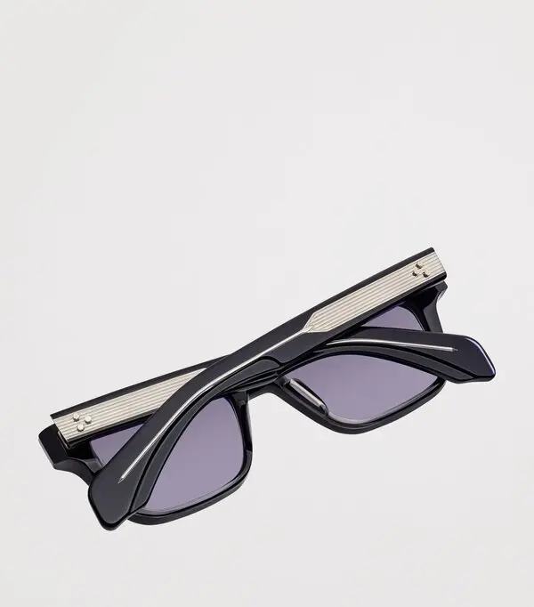 JACQUES MARIE MAGE Acetate Molino Sunglasses - Silver