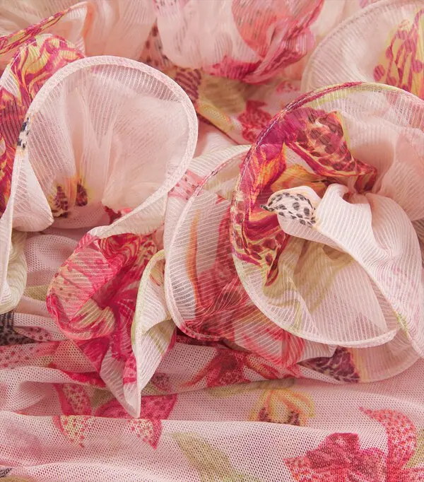 PatBO Orchid Bloom Mini Dress