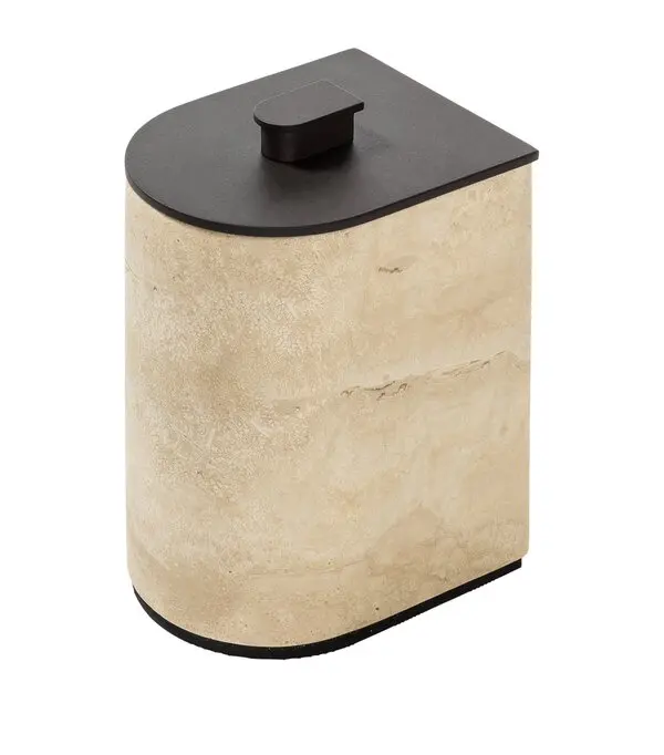 GIOBAGNARA Small Marble-effect Nobble Box - Neutral