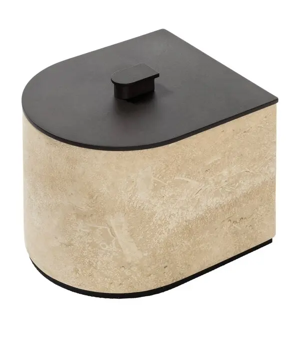 GIOBAGNARA Large Marble-effect Nobble Box