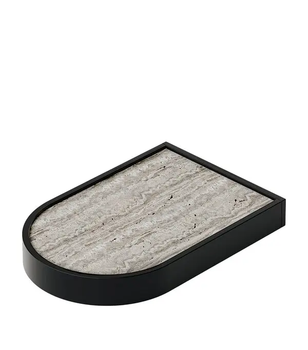 GIOBAGNARA Small Marble-effect Nobble Valet Tray