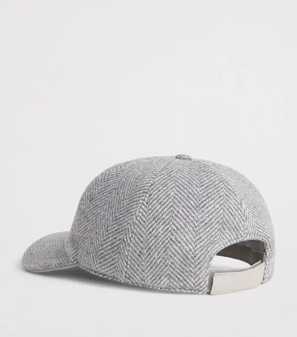 Eleventy Cashmere-silk Capello Baseball Cap