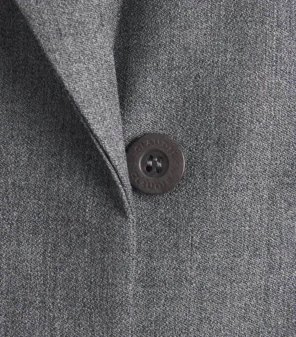 Claudie Pierlot Wool Cropped Blazer