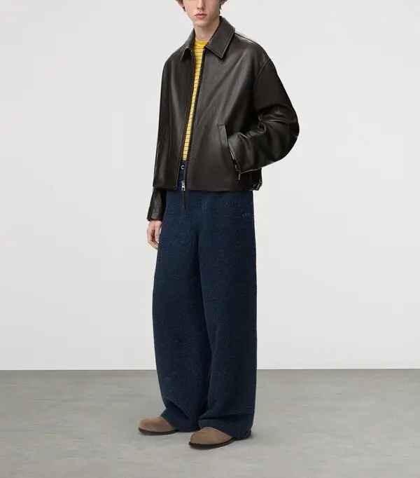 Loewe Deerskin Zip-up Jacket
