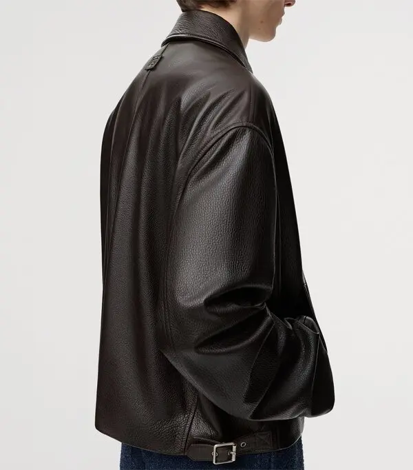 Loewe Deerskin Zip-up Jacket