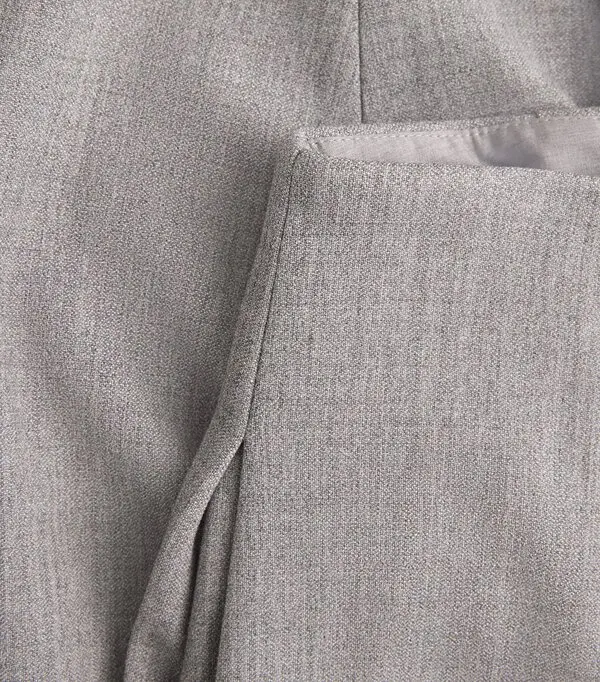 Source Unknown Pintuck Bimba Wide-leg Trousers