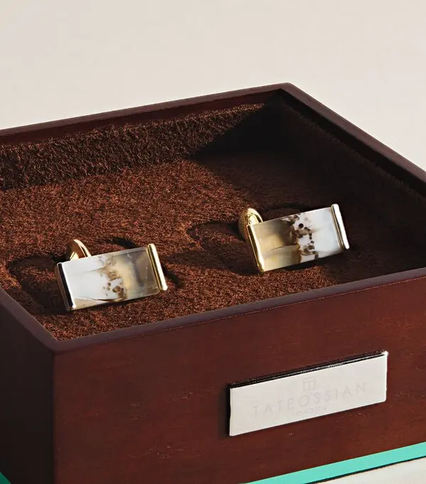 Tateossian Gold And Opal Rarest Cufflinks