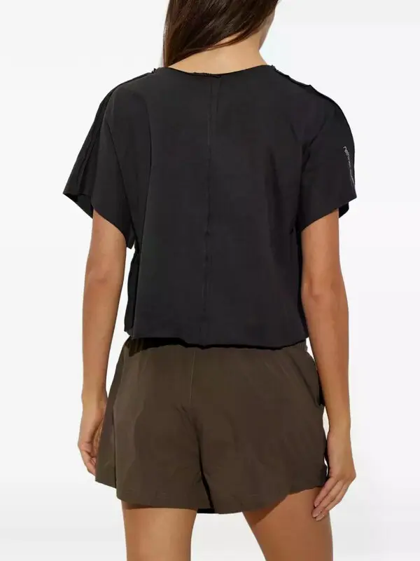 RETHINKIT STUDIOS Oversized Raw-edge T-shirt