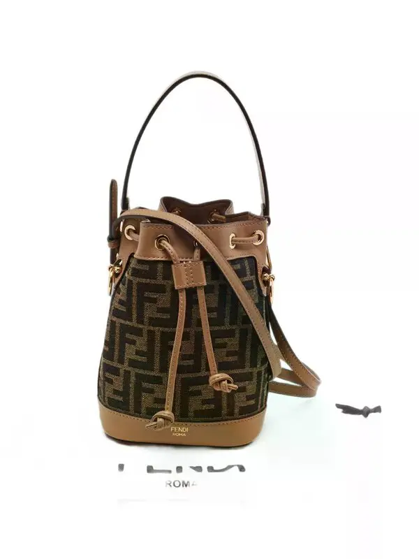 Fendi Mon Tresor Zucca Bucket Bag