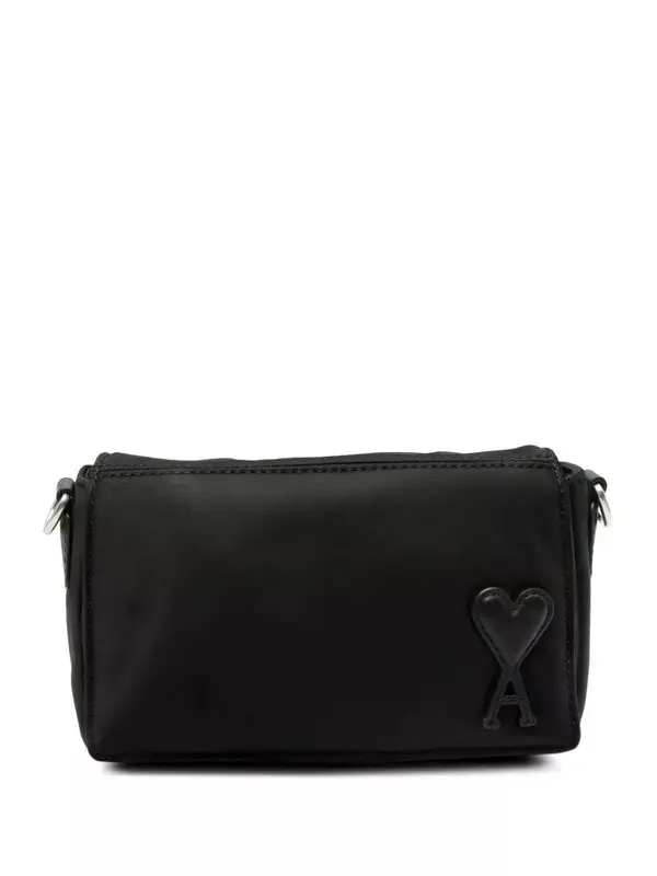 AMI Paris Logo-patch Shoulder Bag