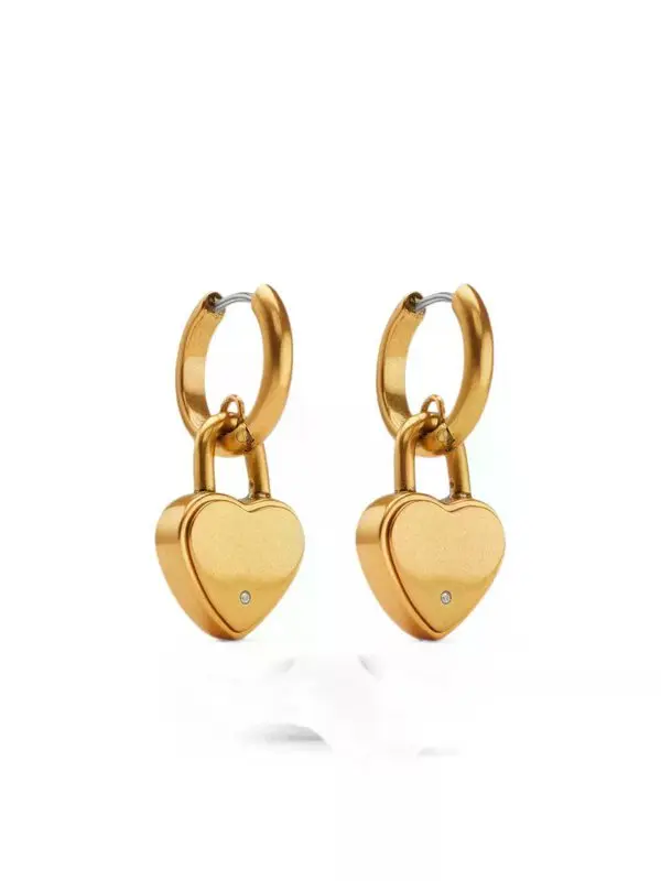 Marc Jacobs Heart Padlock Earrings