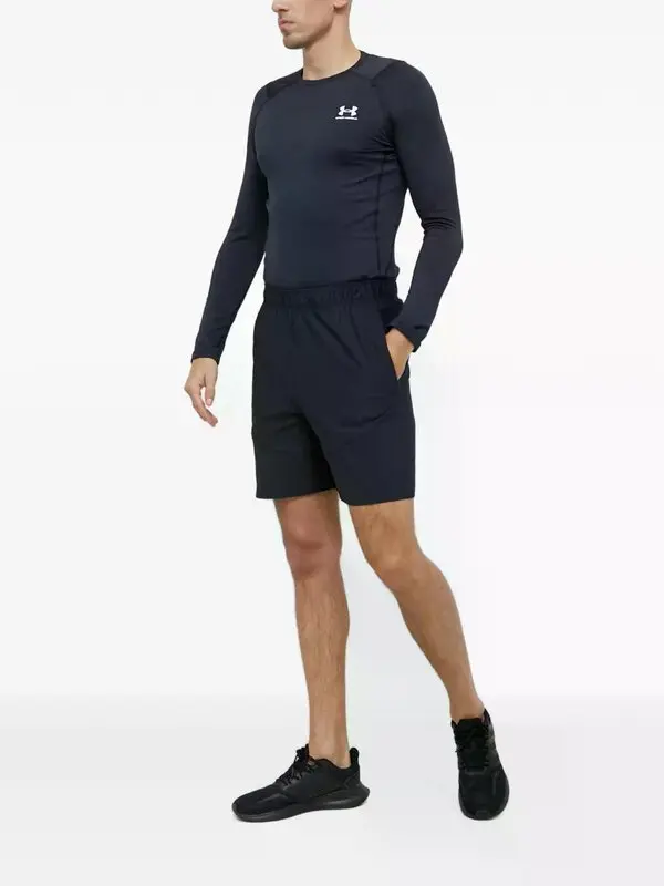 Under Armour Coldgear Logo-printed Long-sleeved Compression T-shirt