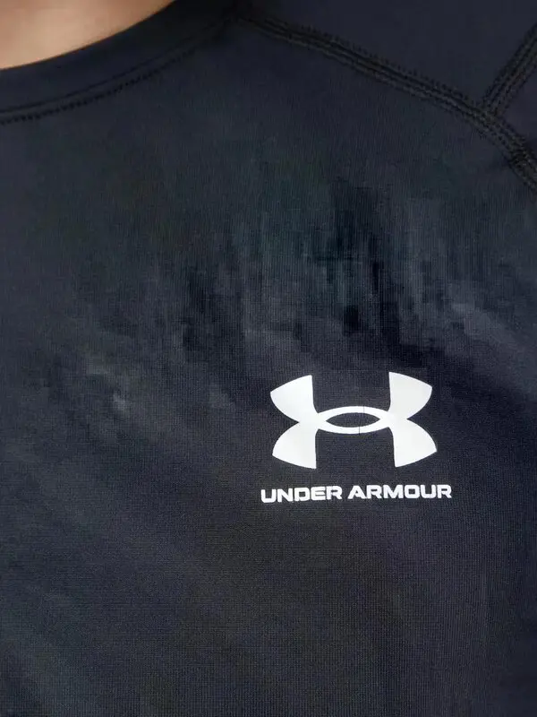 Under Armour Coldgear Logo-printed Long-sleeved Compression T-shirt