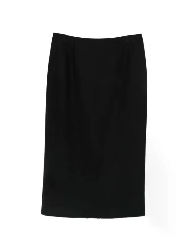 Dolce & Gabbana 2000s Hook-fastening Midi Skirt