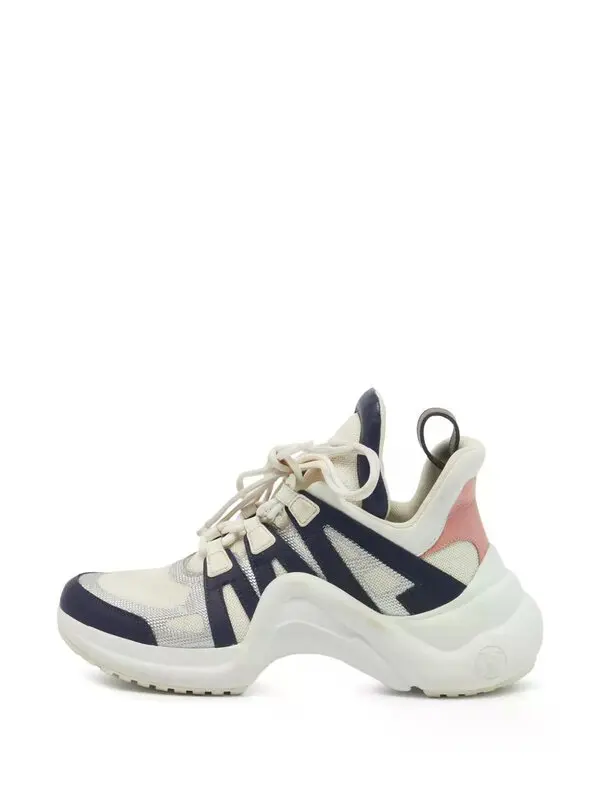 LOUIS VUITTON Archlight Lace-up Sneakers - White