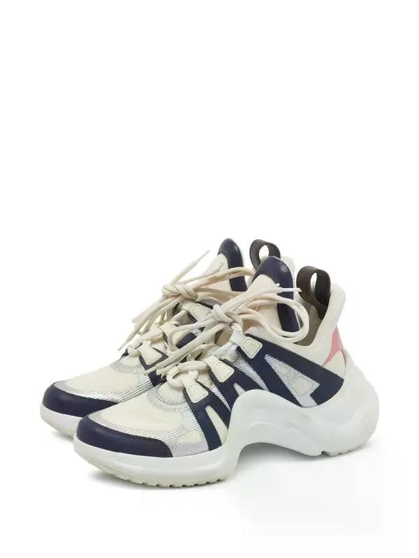 LOUIS VUITTON Archlight Lace-up Sneakers - White