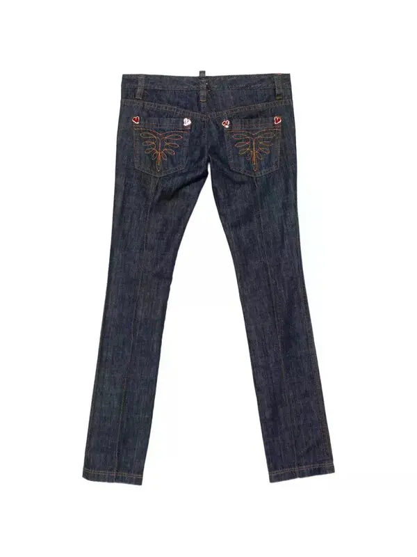 Dsquared2 2000s Pin-tuck Jeans