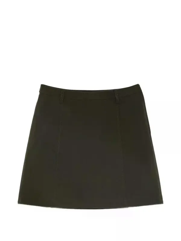 Prada 2000s Belt-loop Mini Skirt