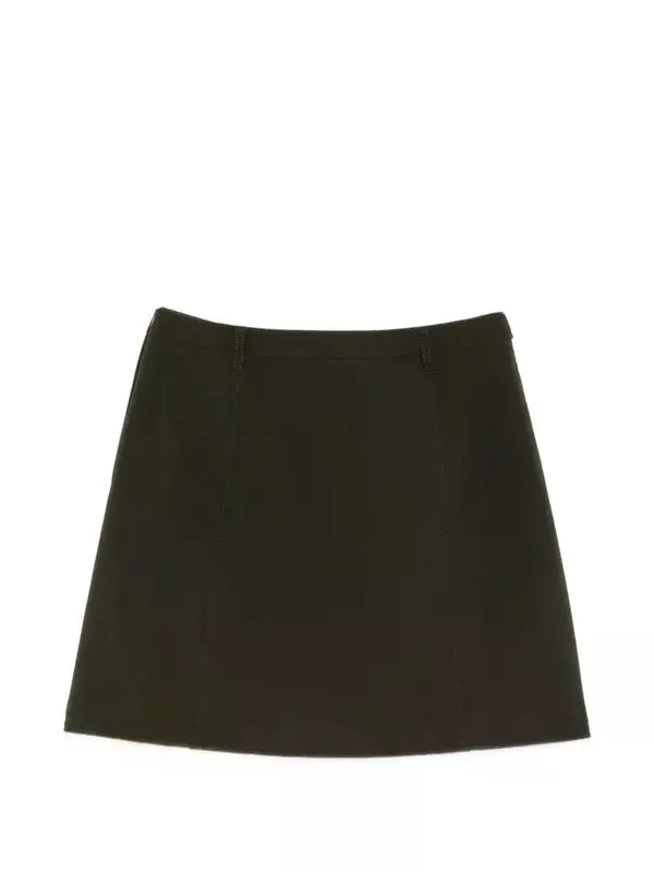 Prada 2000s Belt-loop Mini Skirt