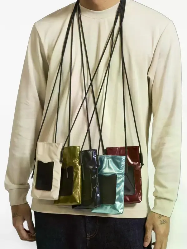 JACK GOMME Likid Light Glossy-effect Phone Bag
