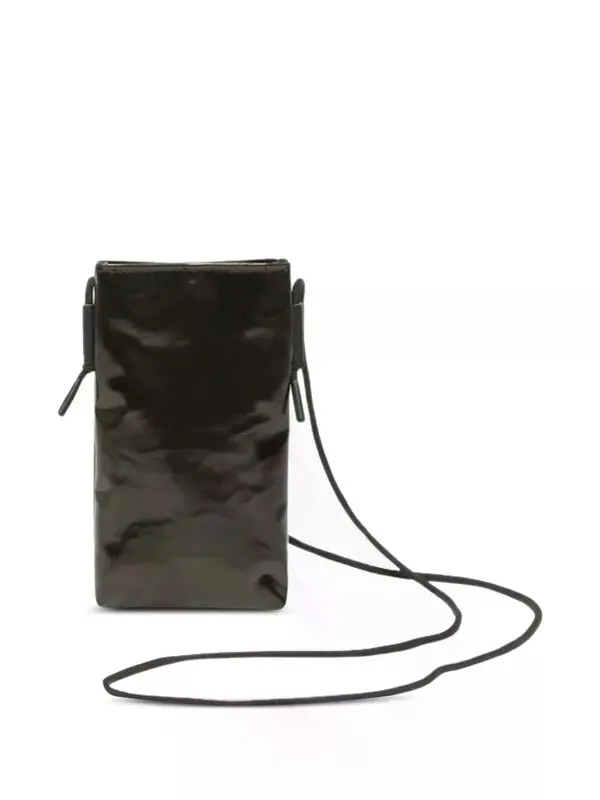 JACK GOMME Likid Light Glossy-effect Phone Bag - Black