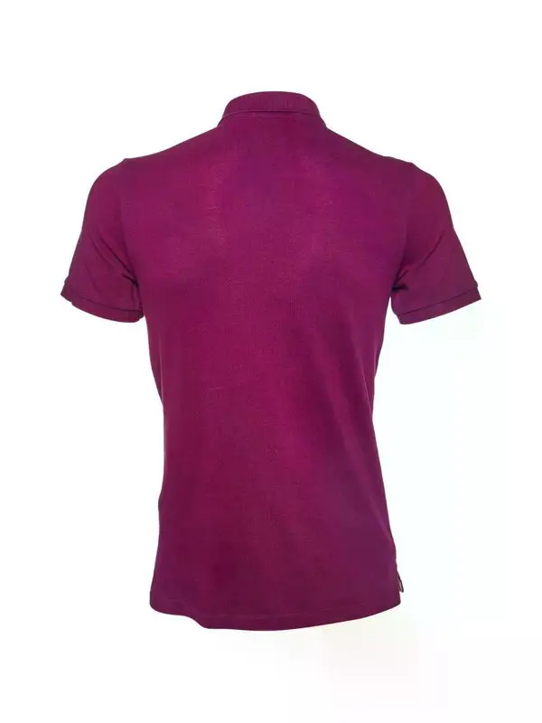 Burberry Embroidered Logo Polo Shirt