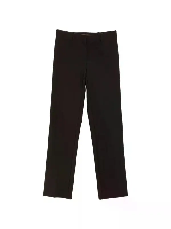 Prada Belt-loop Straight Leg Trousers