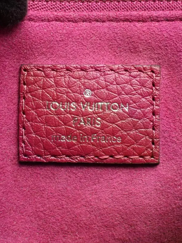 LOUIS VUITTON Taurillon Volta Satchel - Pink