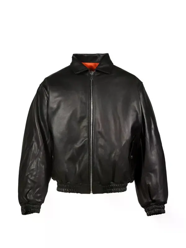 AWGE Reversible Leather Bomber Jacket