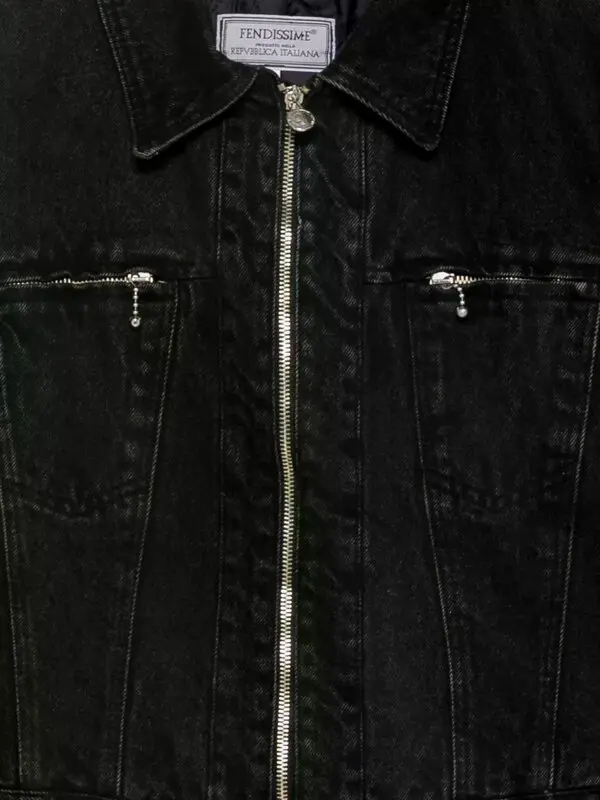 Fendi 1990s Fendissime Denim Jacket