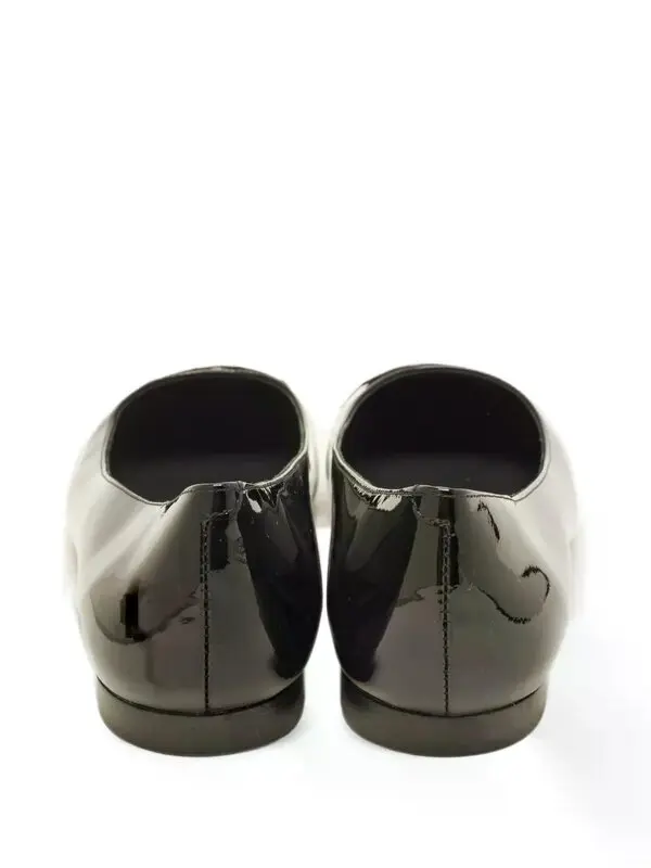 Fendi Zig-zag Cap Toe Ballet Flats