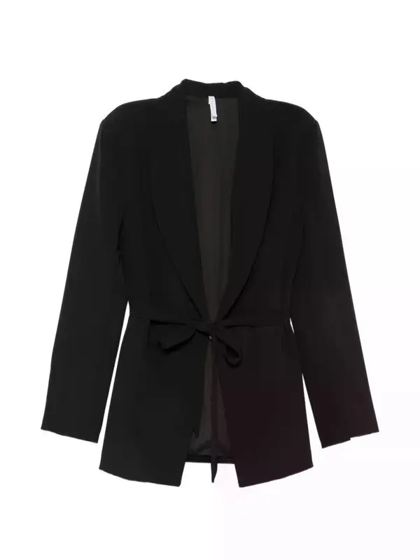 Imperial Belted Shawl-lapel Jacket