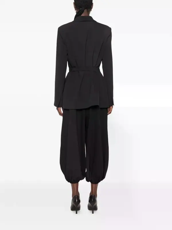 Imperial Belted Shawl-lapel Jacket